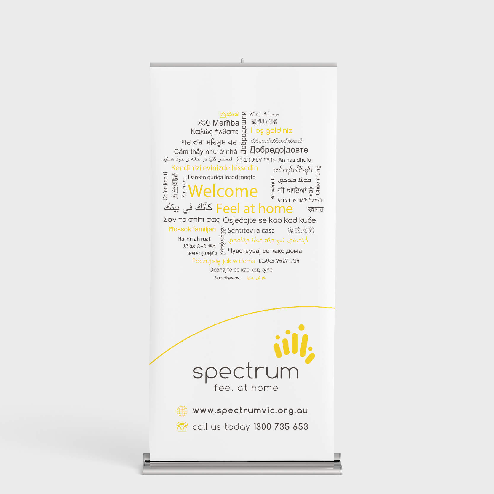 Spectrum — Pull-Up Banner - Blick Creative