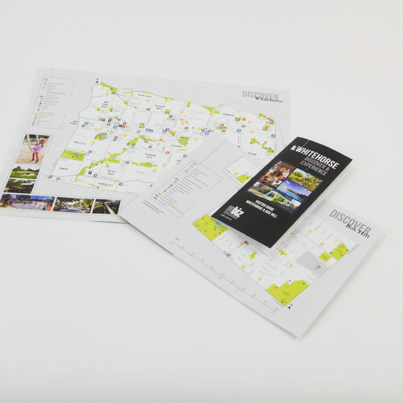 City of Whitehorse — Discover Whitehorse Map - Blick Creative