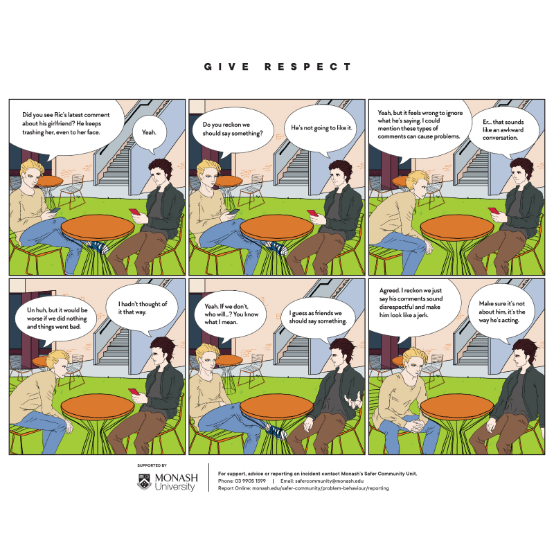 Monash University — Give Respect Campaign - Blick Creative
