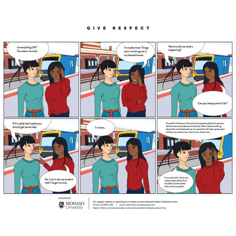 Monash University — Give Respect Campaign - Blick Creative
