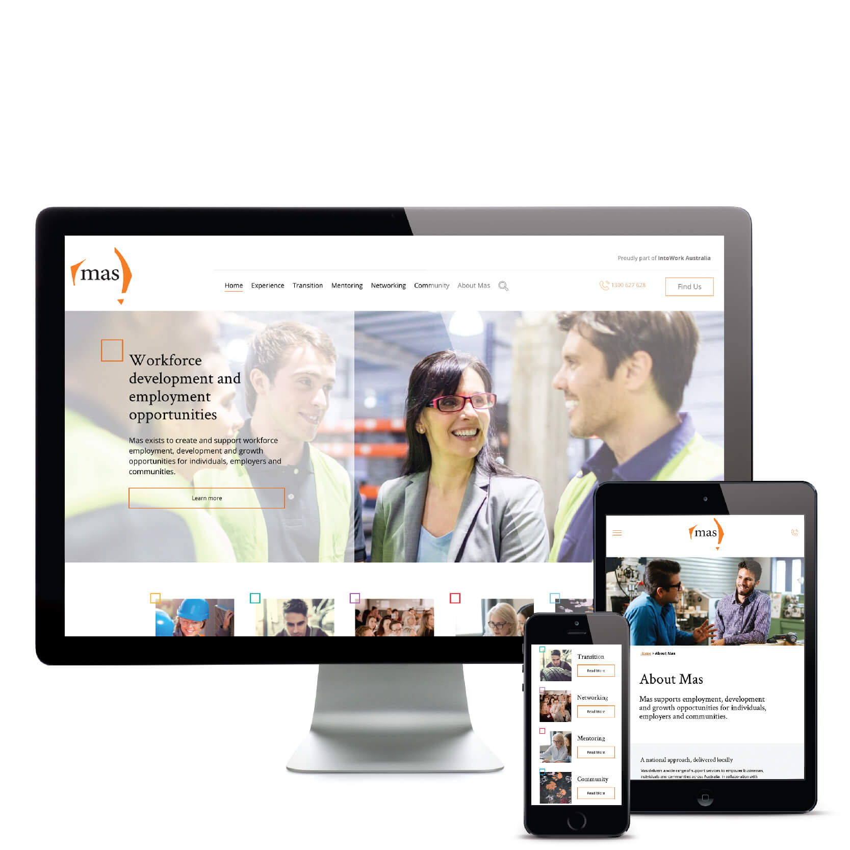 Mas National—Website - Blick Creative