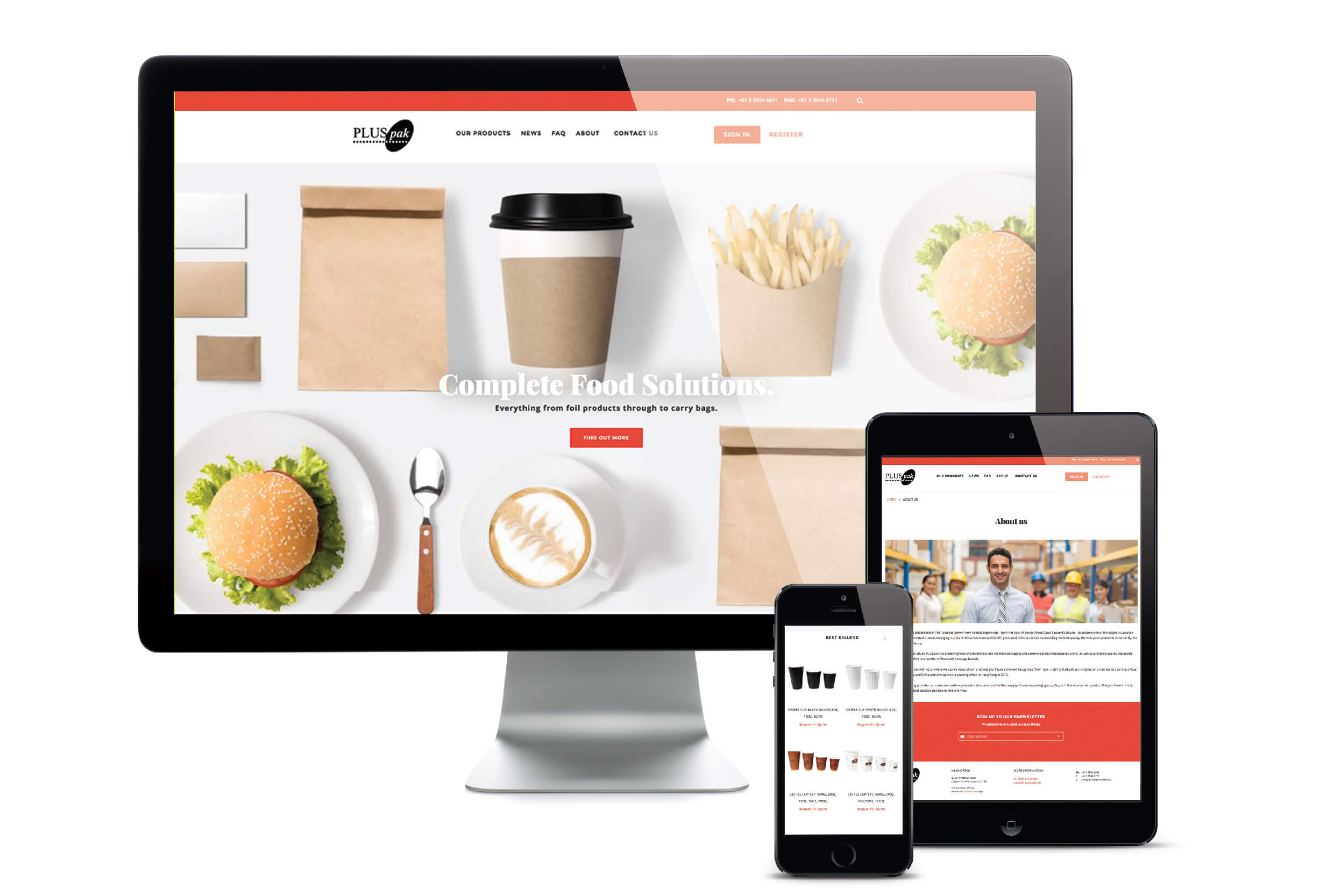 PLUSpak — Website - Blick Creative