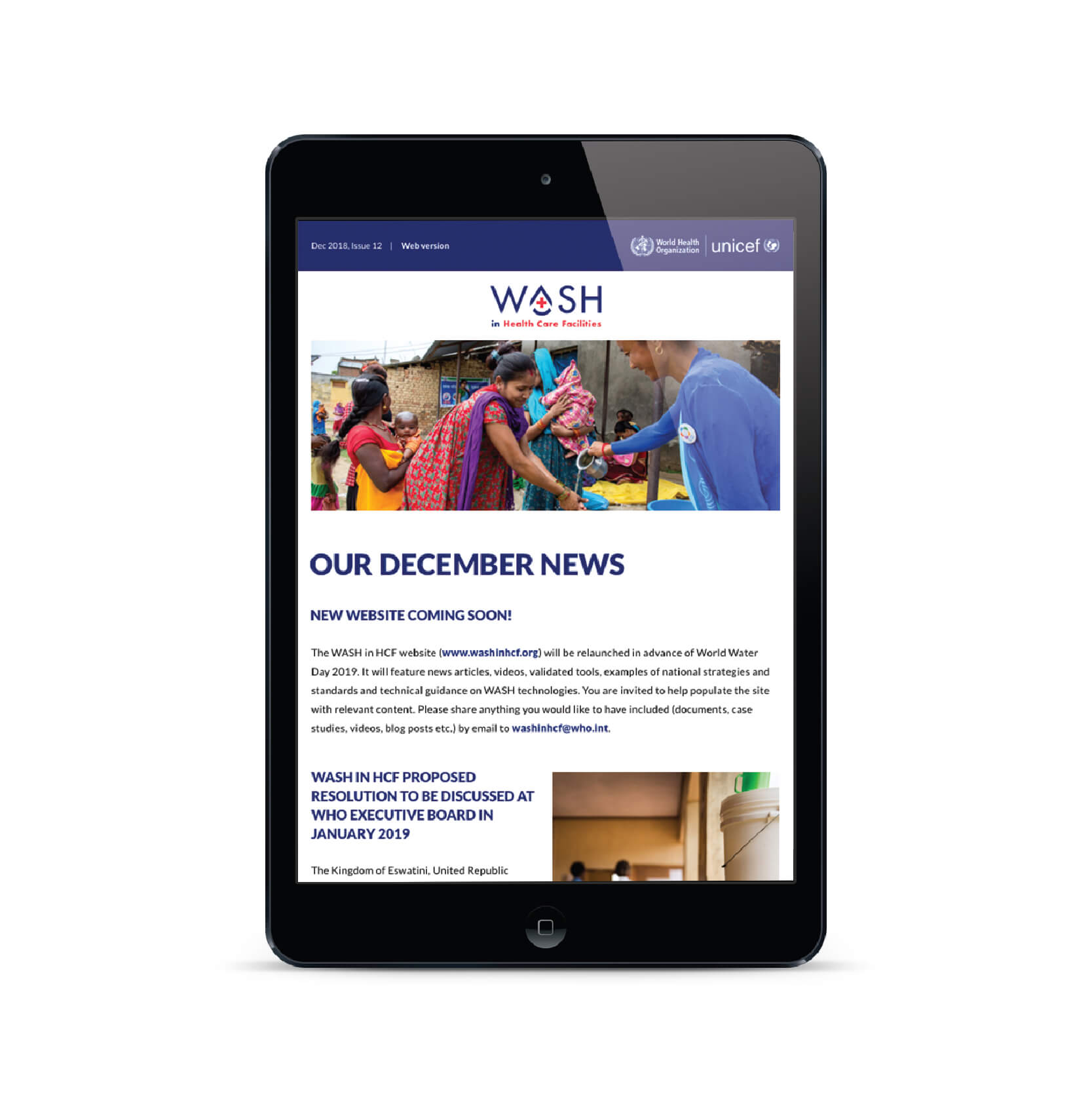 WASH in HCF — Branding - Blick Creative