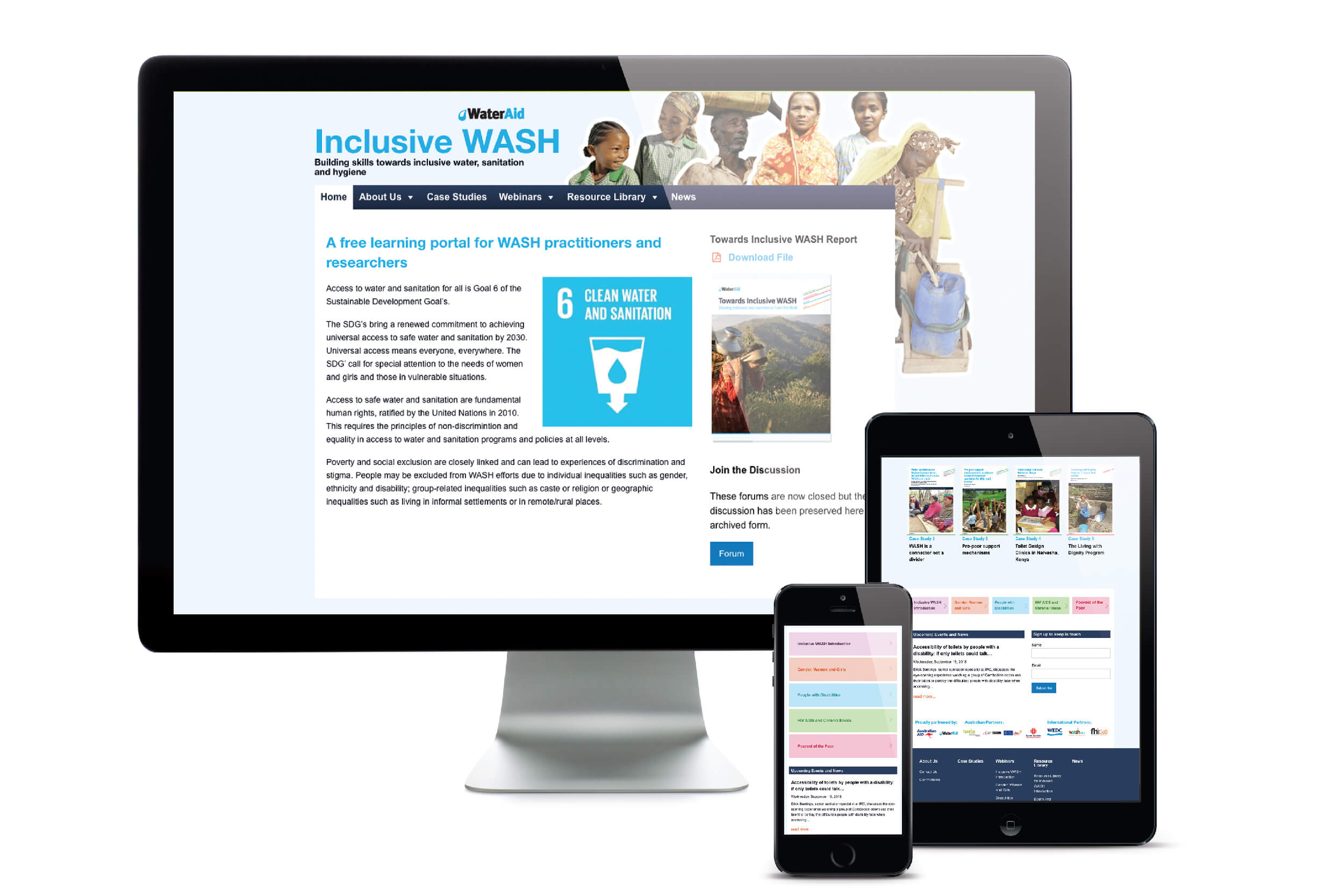 WaterAid—Inclusive WASH Website - Blick Creative