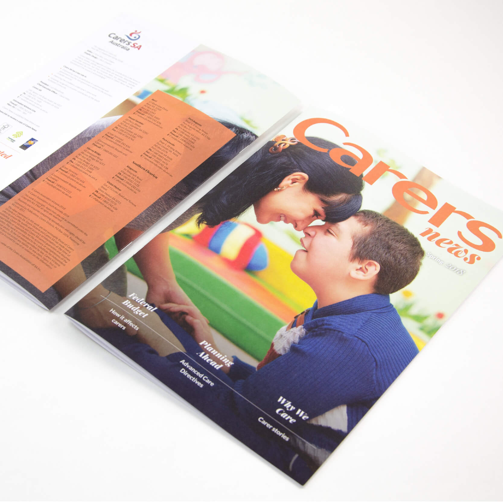 Carers News—Magazine - Blick Creative