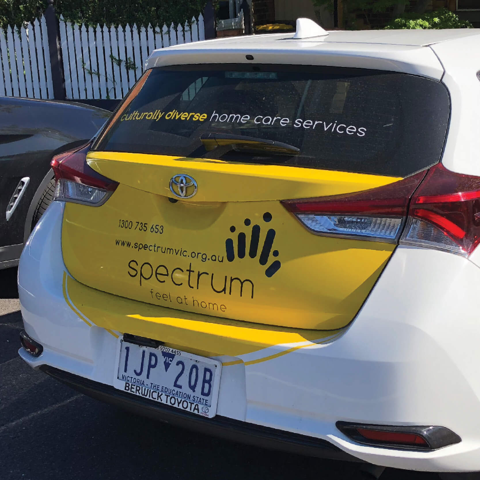 Spectrum — Car Signage - Blick Creative