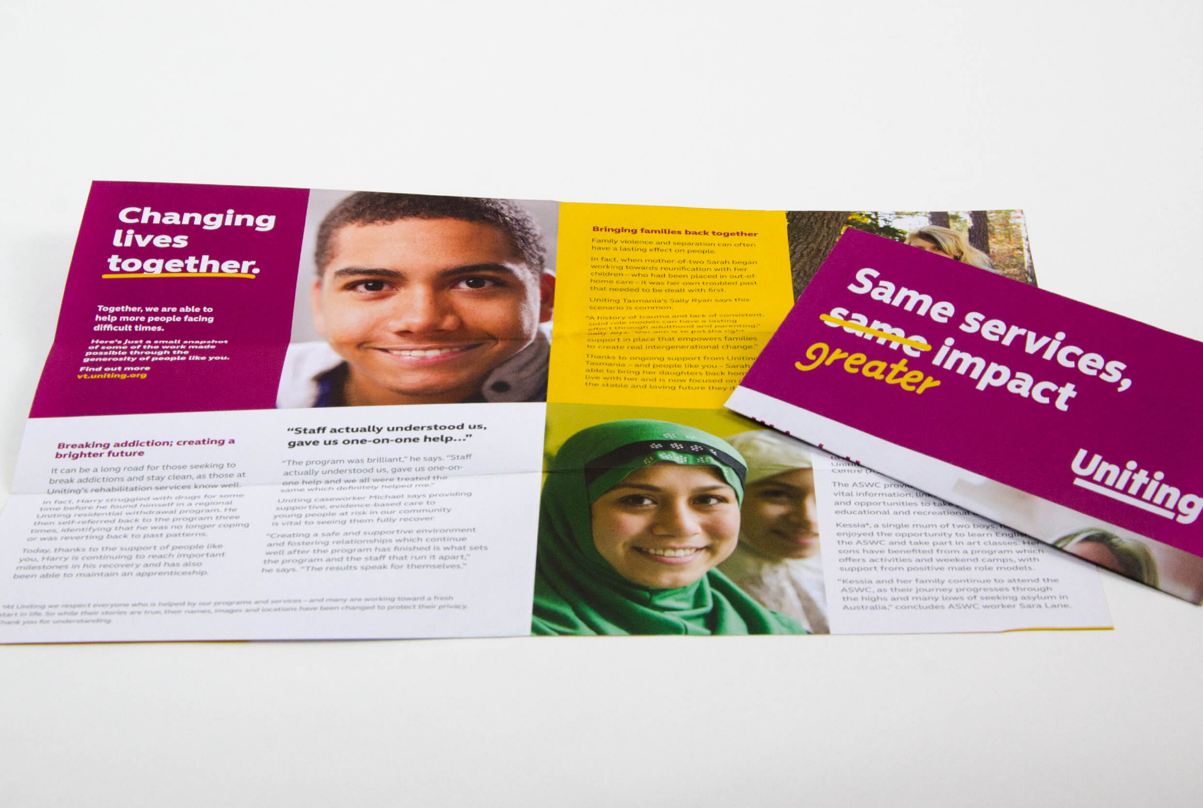 Uniting — Welcome Campaign - Blick Creative