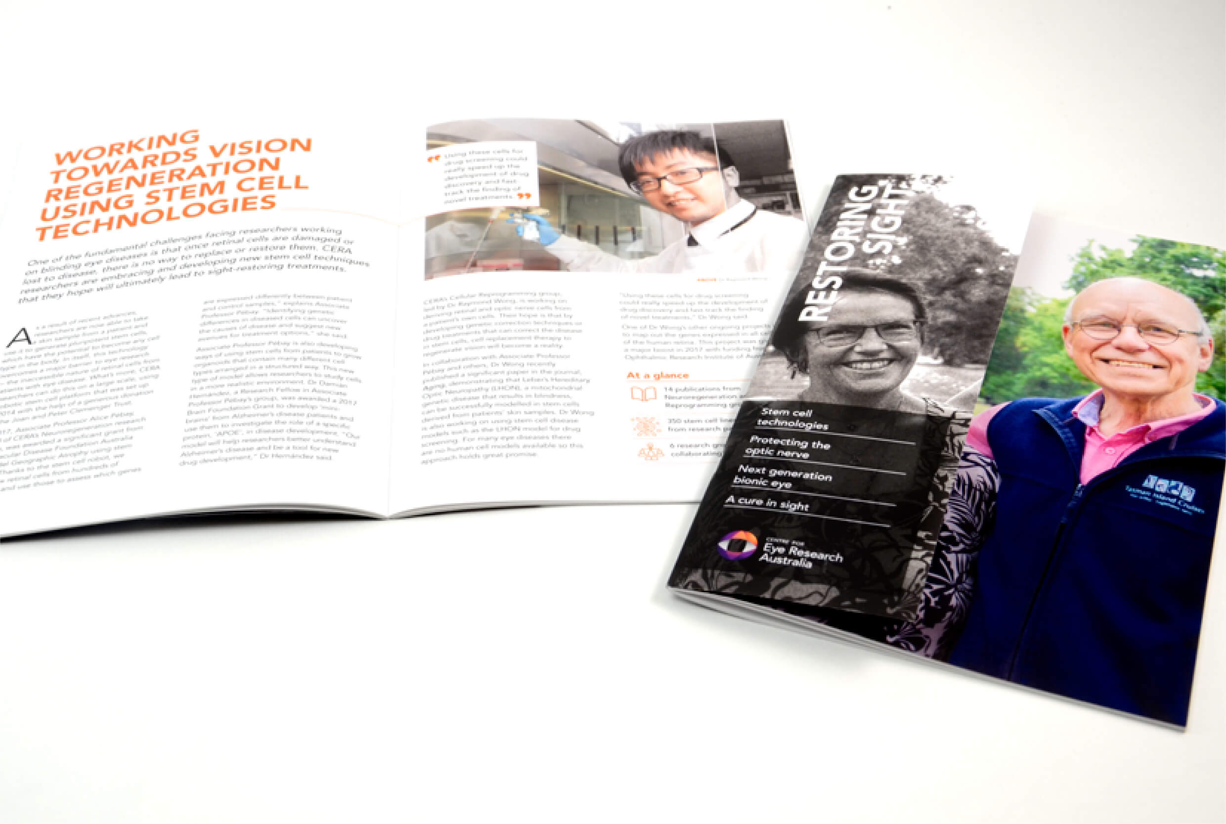 Centre for Eye Research Australia: Annual Report launched - Blick Creative