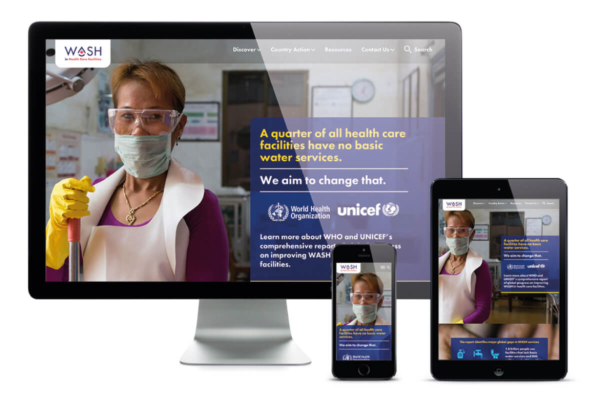 WASH in HCF — Website - Blick Creative