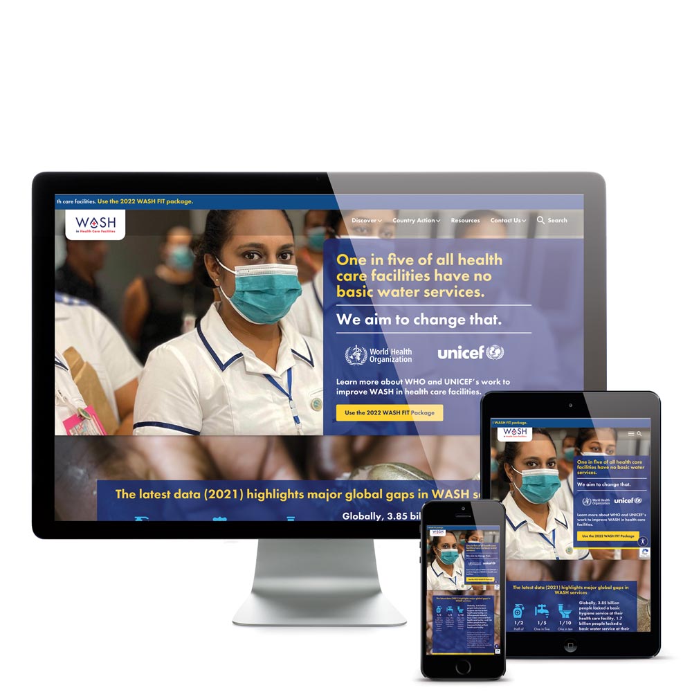 WASH in HCF — Website - Blick Creative