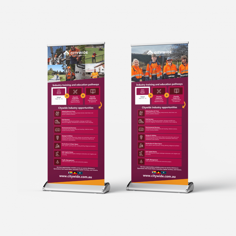 Holan — Pull Up Banners - Blick Creative